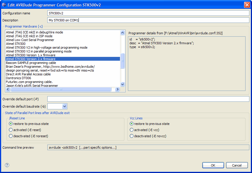 What's new in the AVR Eclipse Plugin